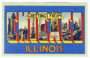 40 Illinois Postcards: Centenary Rarities and Computer Graphics